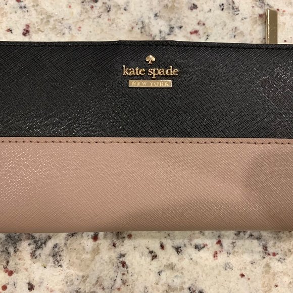 kate spade | Bags | Kate Spade New York Staci Colorblock Slim Bifold ...